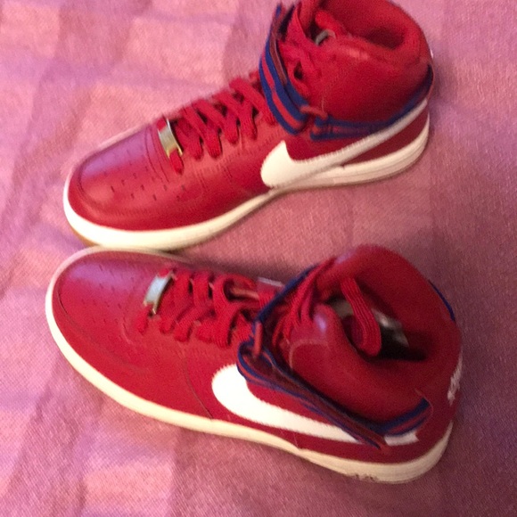 Nike | Shoes | Nike Air Force High Gym Red Gum 55 | Poshmark